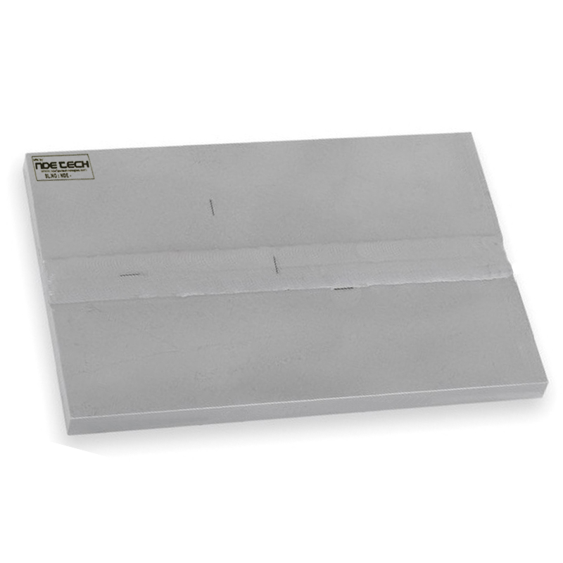 3 Notch Eddy Current Standard test Block (Alloy)-ECT-ET