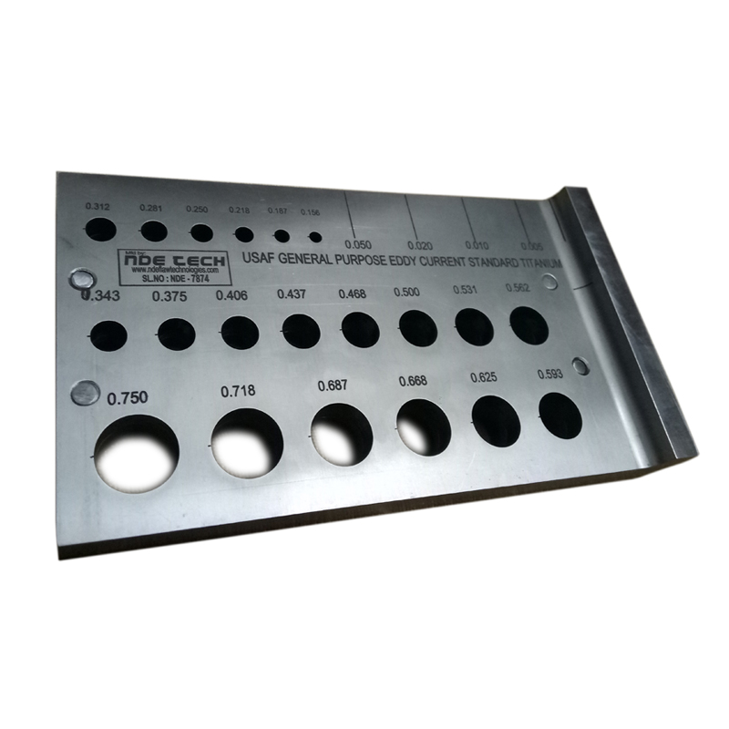 USAF Eddy Current Standard Block-ET Reference Standard Blocks
