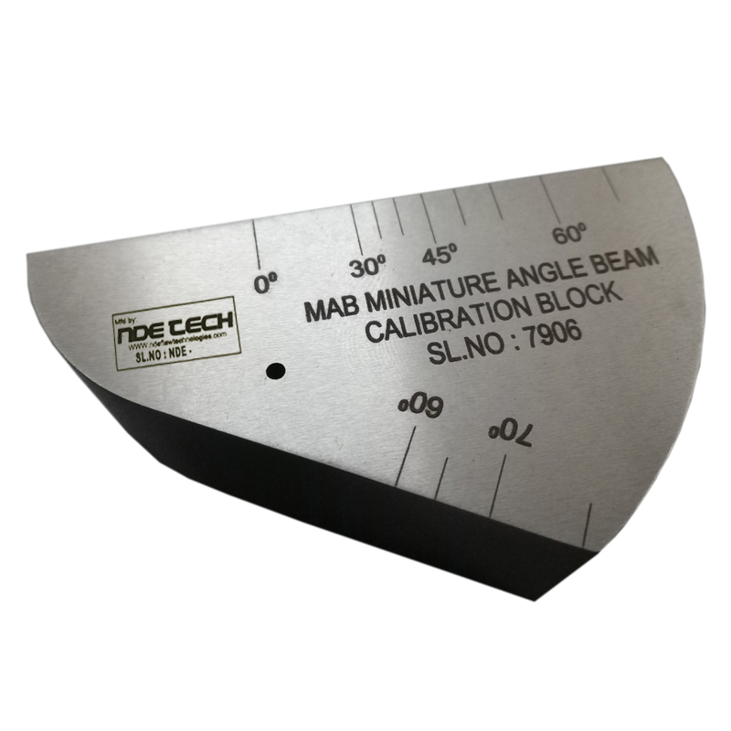 Type MAB Mini Angle Beam (ASTM E164) Calibration Blocks-Mab Miniature ...