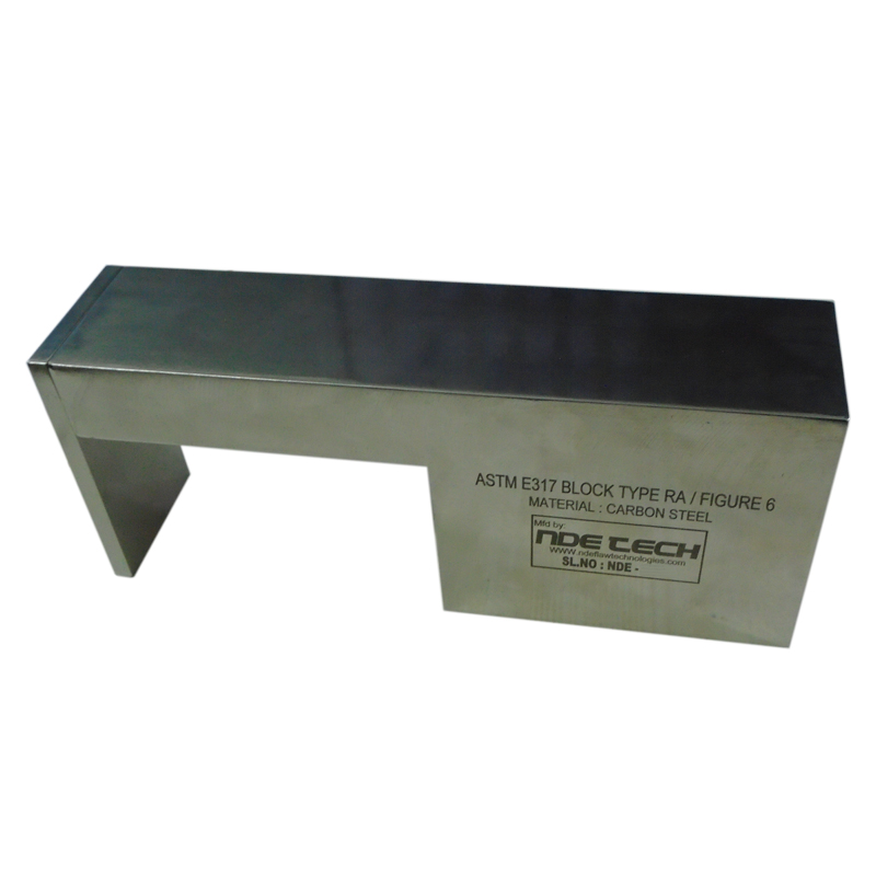 ASME Basic Calibration Block 1½" Aluminum-Standard UT Calibration Blocks