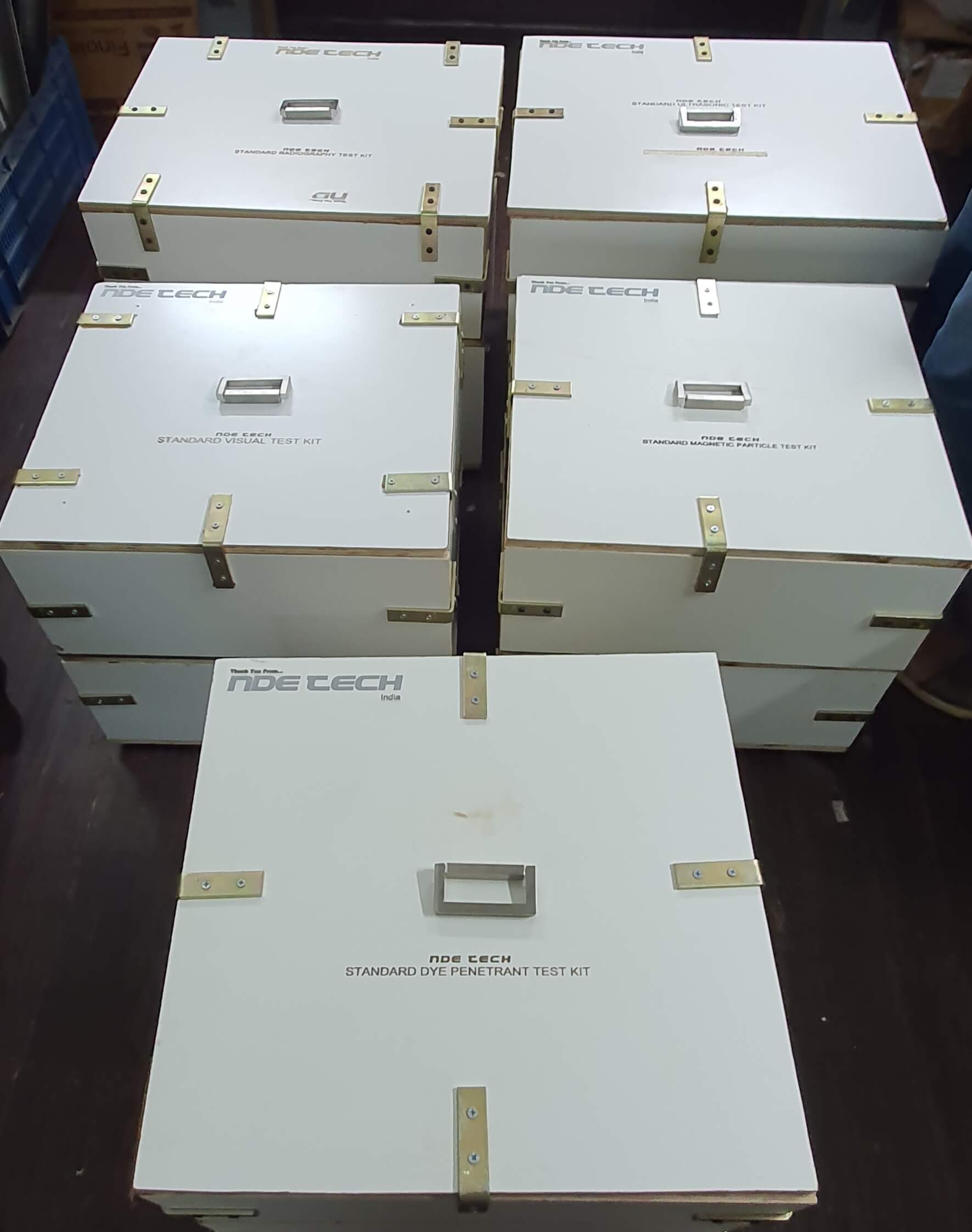 NDT Standard Liquid Penetrant Flawed Specimens Kit-LPT