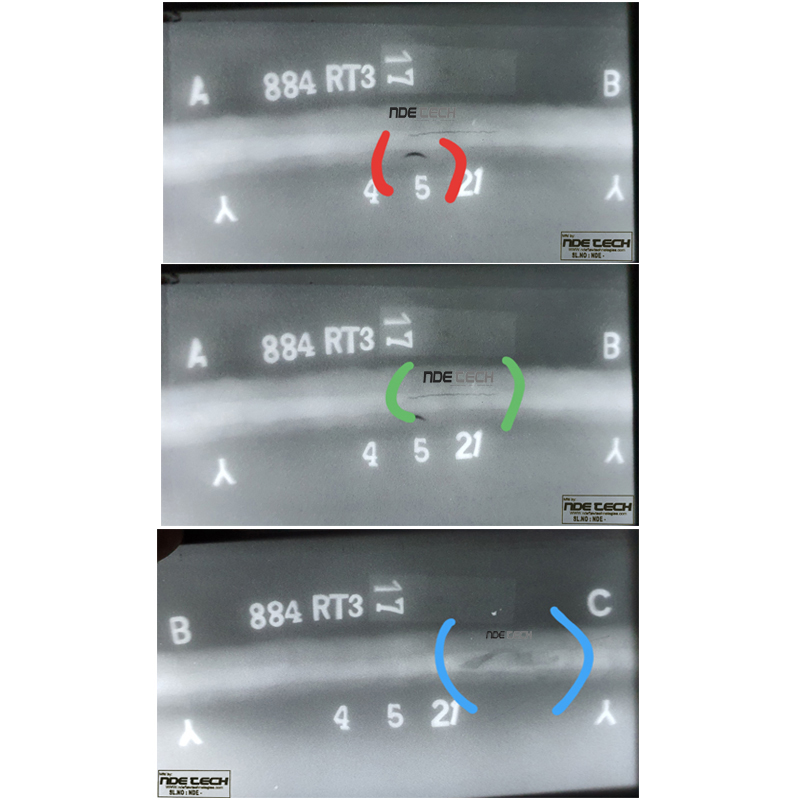 NDT Standard Radiographic Film Interpretation Reference Set-RTFI